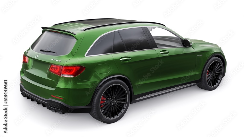 Paris. France. May 02, 2022. Mercedes-Benz GLC 63 AMG 2021. An ...