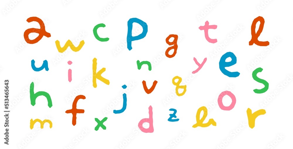 alphabet Stock Vector | Adobe Stock