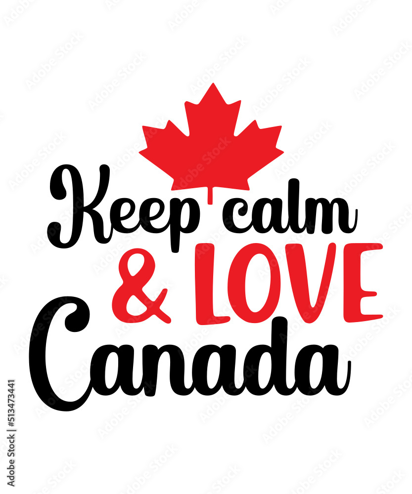 Canada SVG, Canada Day svg, Canadian love svg, Canada word art svg ...