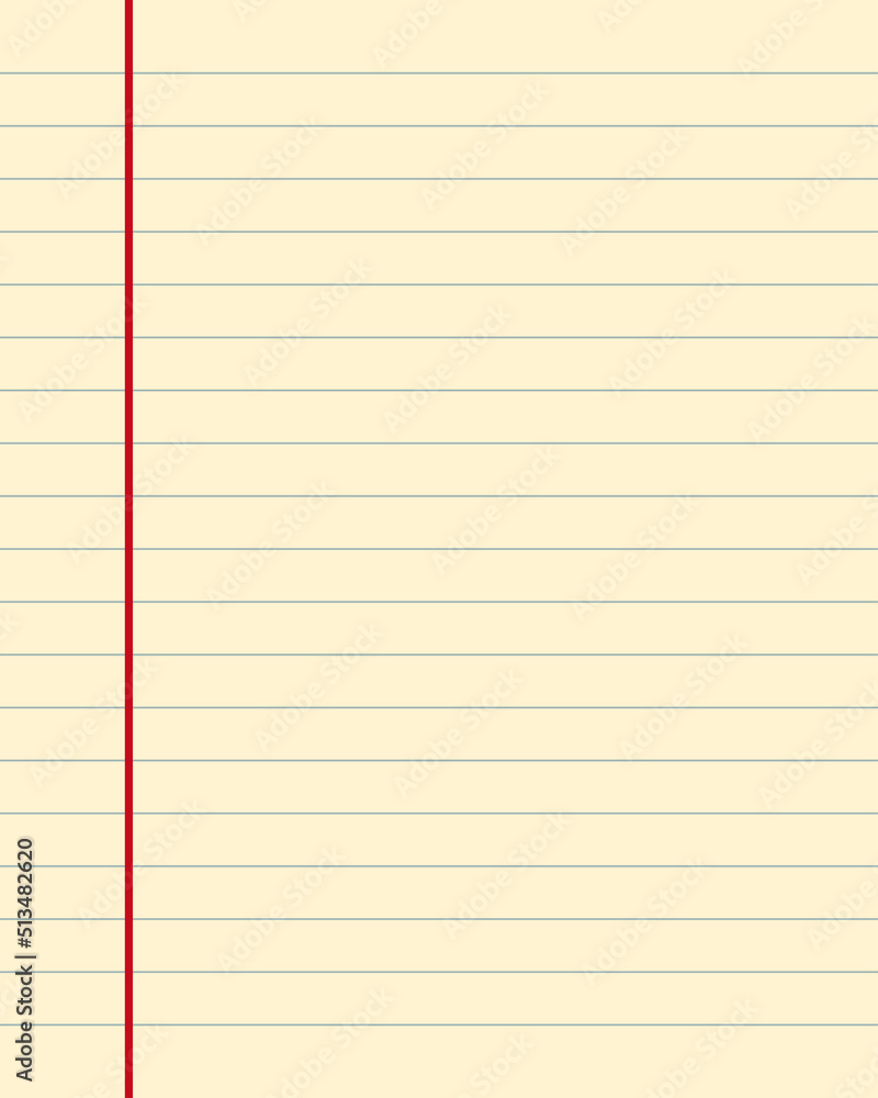 Realistic notepad mockup for your image, for notes, office, school ...