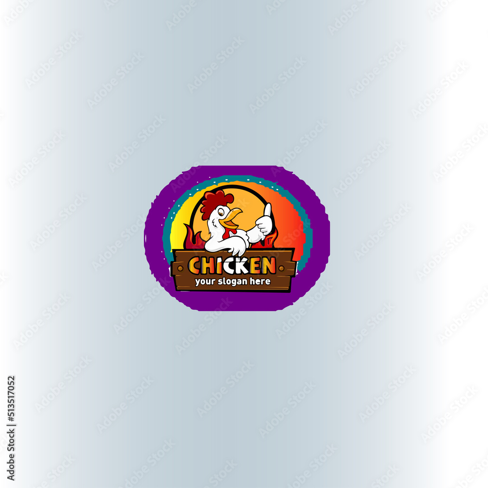 CHICKEN LOGO DESIGN,DESIGN CHICKEN LOGO Stock Vector | Adobe Stock