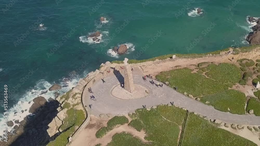 Cross at Cabo da Roca Cabo Roca, Portugal - the westernmost point of ...