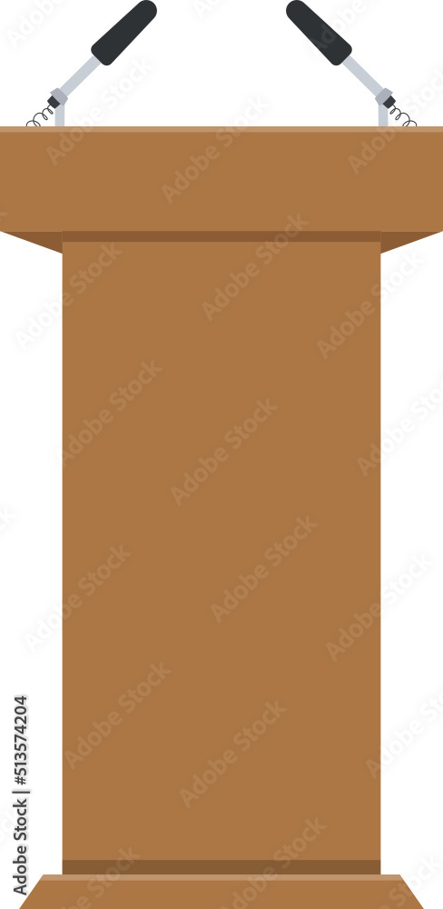 Realistic pulpit clipart design illustration Stock Vector | Adobe Stock