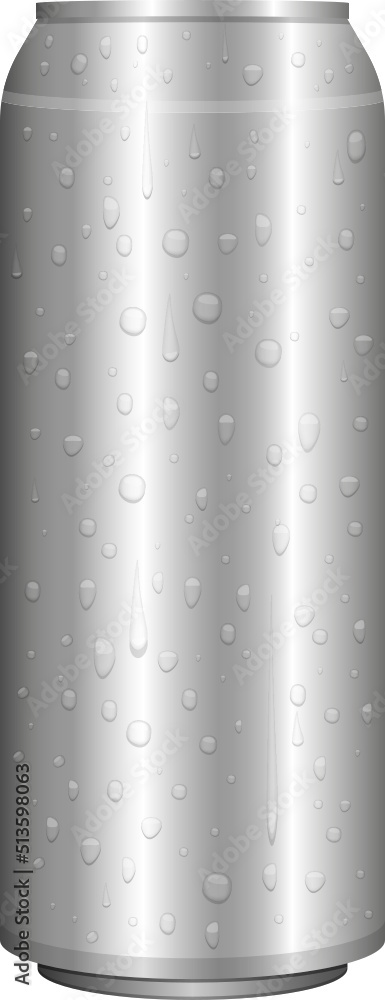 Realistic matal soda can clipart design illustration Stock Vector ...