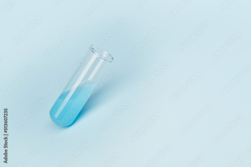 Medicine clinical science laboratory chemical test tube filled with ...