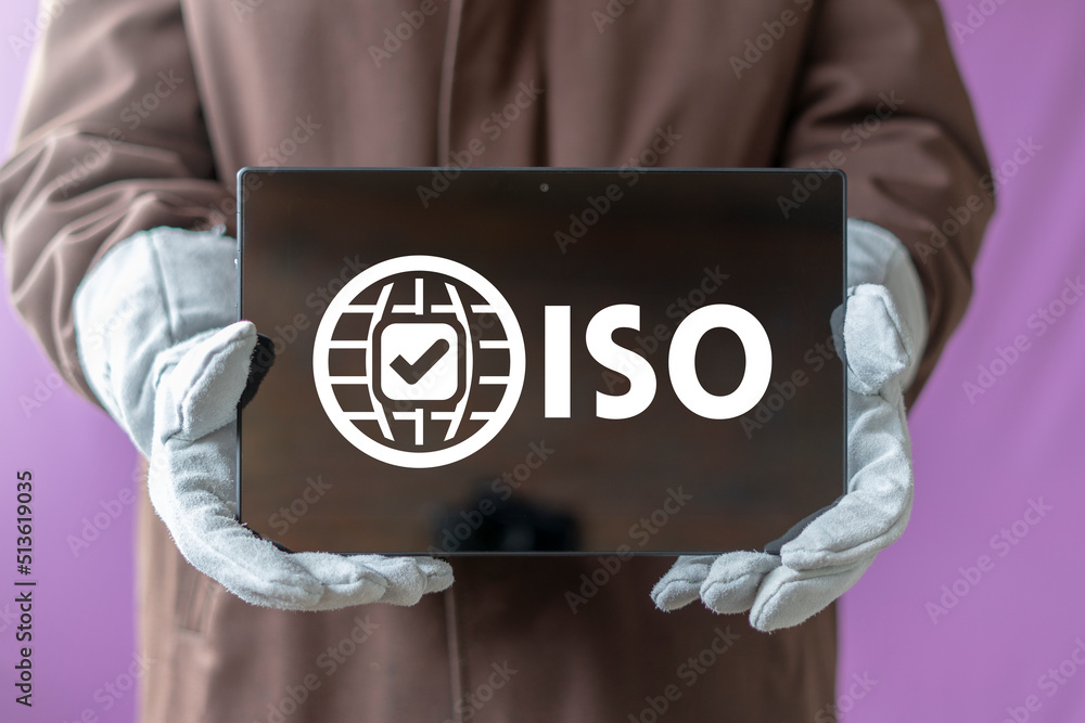 ISO Standards Quality Control Industry Concept. Quality management ...