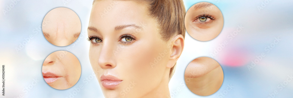 Ageing skin ,internal and external causes of skin aging, signs of skin ...