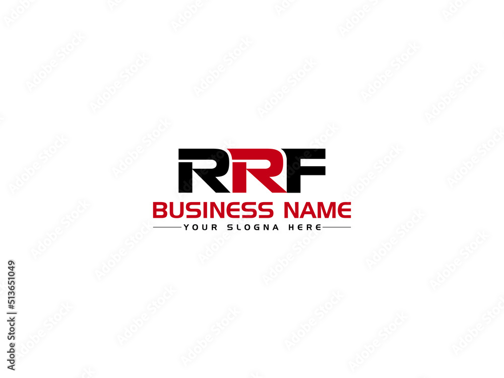 Premium RRF Logo Icon, Colorful RR r r f Logo Letter Vector Art With ...