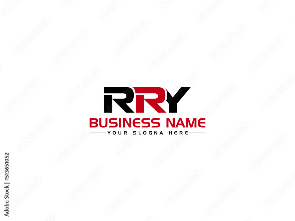Premium RRY Logo Icon, Colorful RR r r y Logo Letter Vector Art With ...