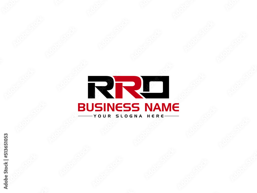 Premium RRO Logo Icon, Colorful RR r r o Logo Letter Vector Art With ...