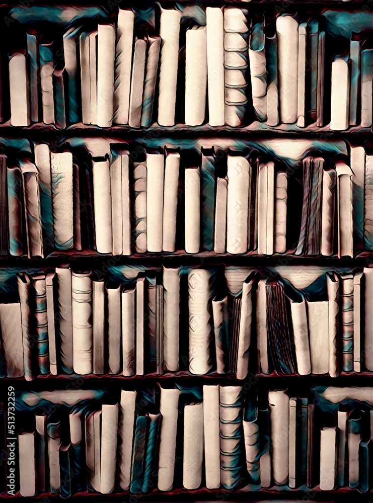 patterns and design inspired by many real paper books with leather ...