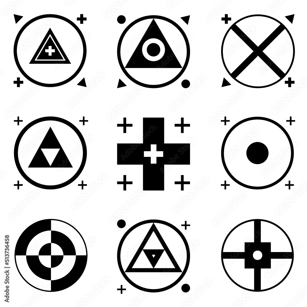 VFX Tracking-Points for motion tracking in a video Stock Vector | Adobe ...