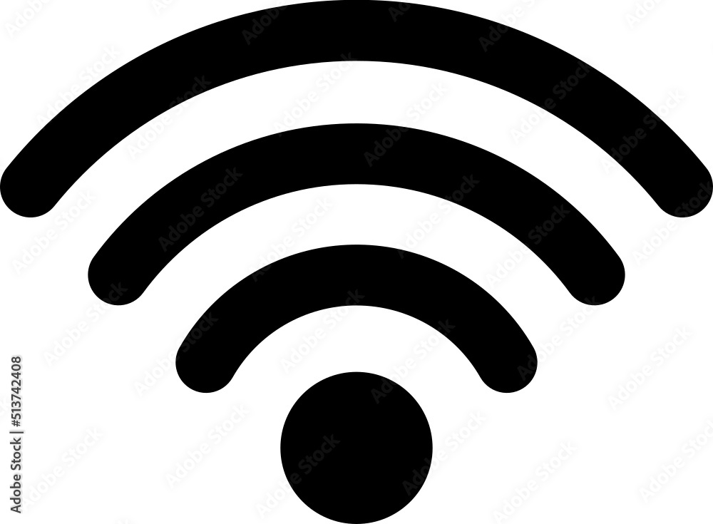 Internet wifi icon clipart design illustration Stock Vector | Adobe Stock