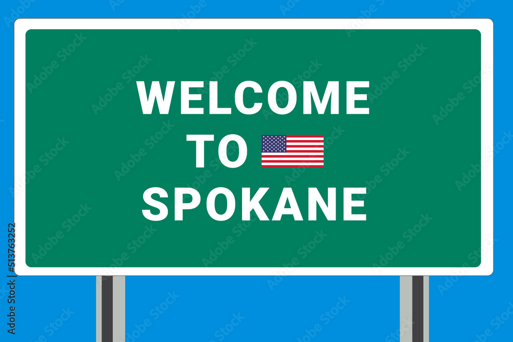 City of Spokane. Welcome to Spokane. Greetings upon entering American ...