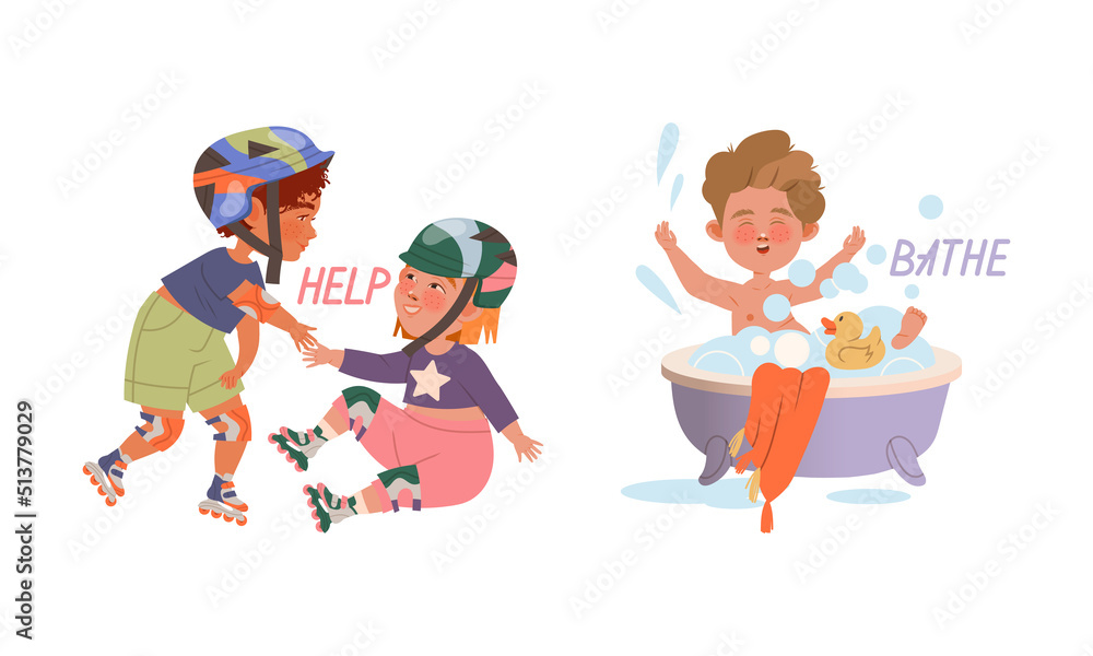Funny Boy Bathing In Bathtub And Helping Giving Hand To Fallen Girl funny-boy-bathing-in-bathtub-and-helping-giving-hand-to-fallen-girl