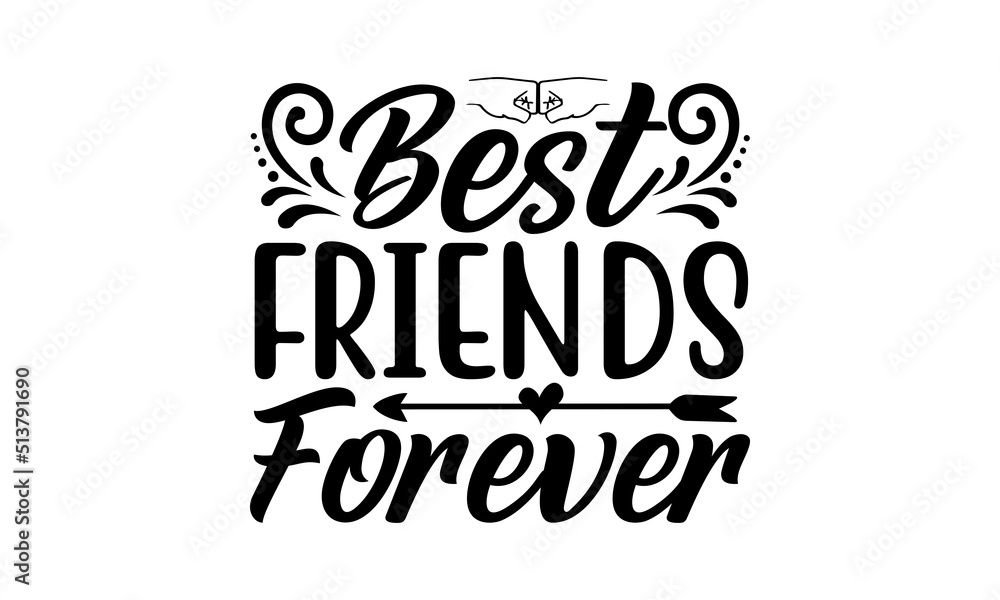 Best friends forever SVG, Friendship Svg Bundle, Friends Svg, Best ...