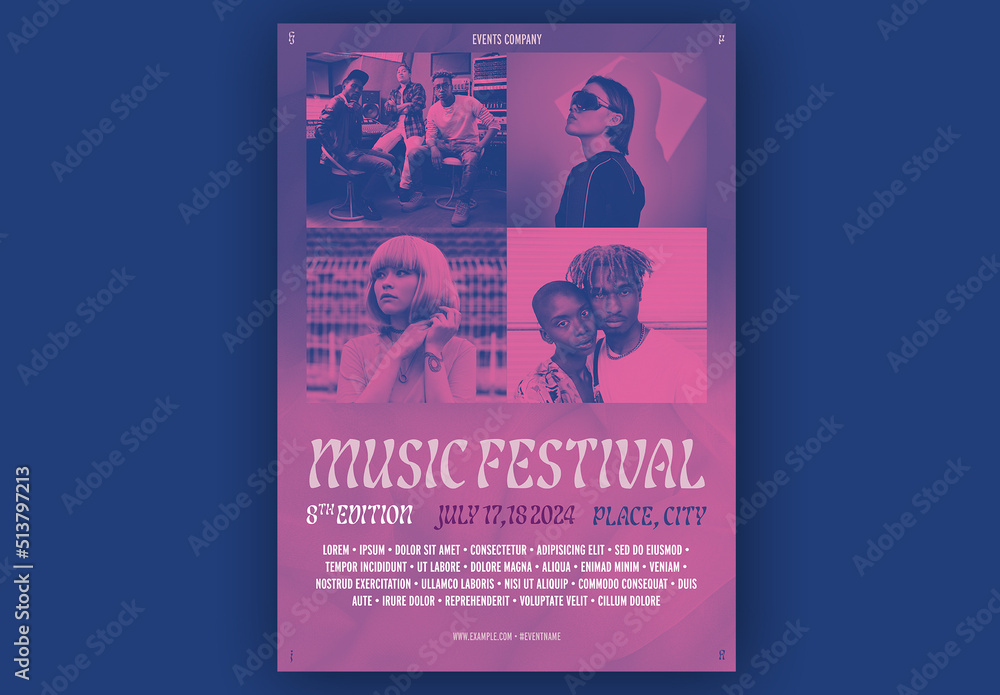 Poster Layout Stock Template | Adobe Stock