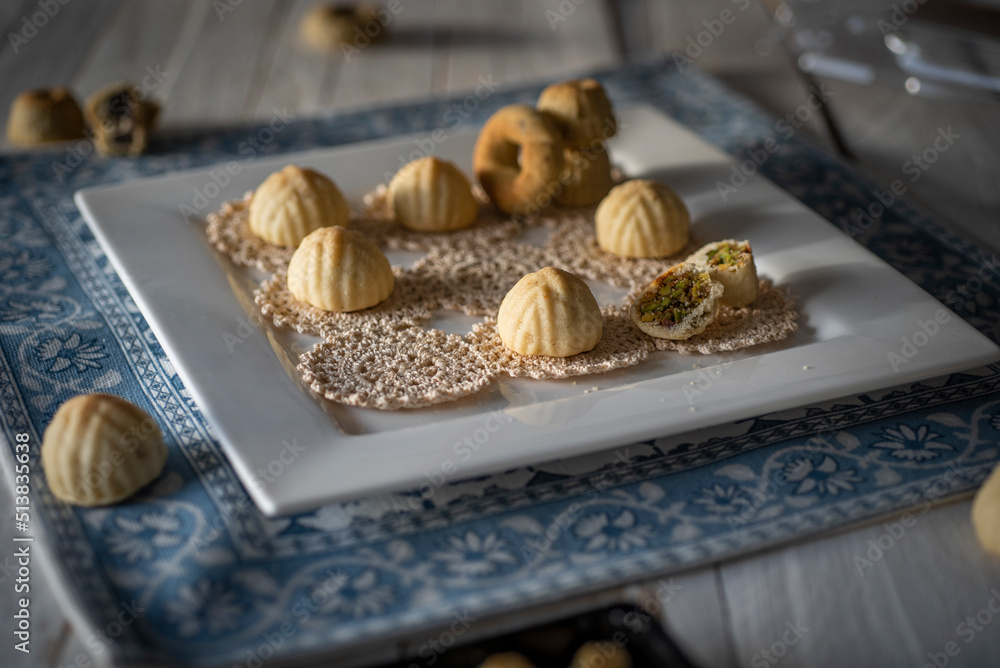 Ma'amoul arabic butter cookie Stock Photo | Adobe Stock