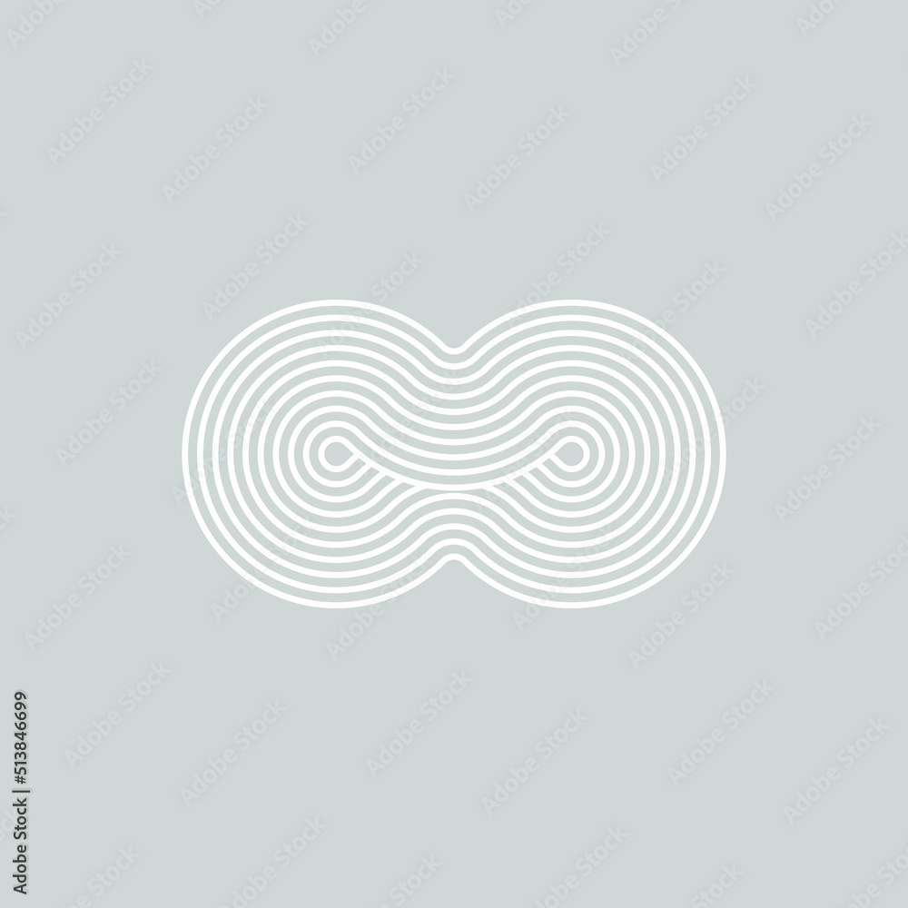 Simple line background.Vector illustration. Stock Vector | Adobe Stock