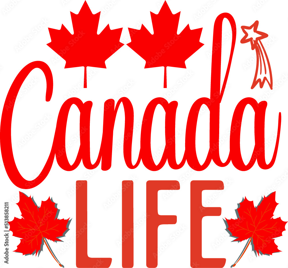 Canada SVG, Canada Day svg, Canadian love svg, Canada word art svg ...