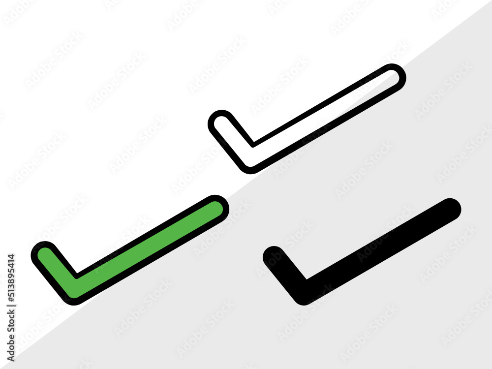 Check Mark SVG Cut File | Tick Mark Svg | Check Box Svg | Cross Mark ...