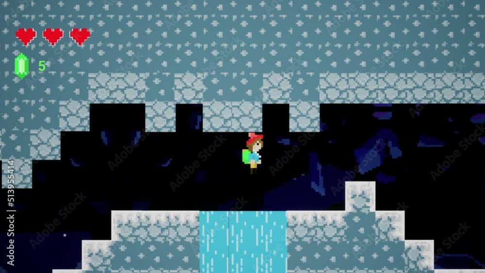 Video Game Mock Up Concept for Playback: Loading Screen and Gameplay of ...