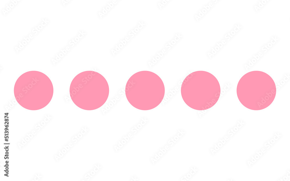 dotted line border Stock Vector | Adobe Stock