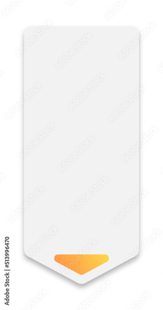 gradient flag infographic text box Stock Vector | Adobe Stock