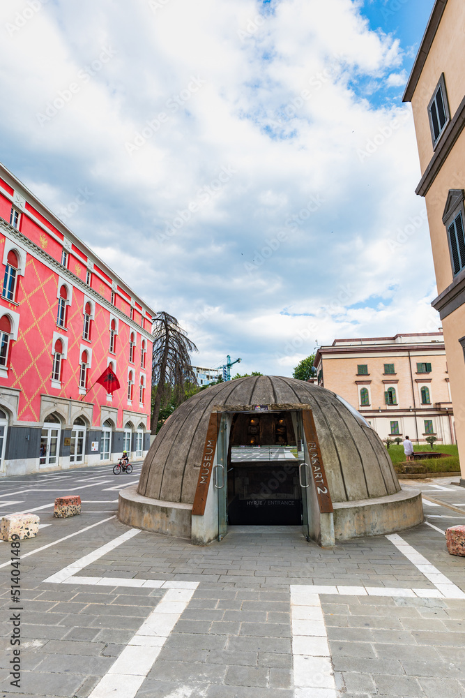 Tirana, Albania - June 2022: Bunk'Art 2 museum in Tirana, Albania ...