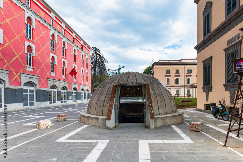 Tirana, Albania - June 2022: Bunk'Art 2 museum in Tirana, Albania ...