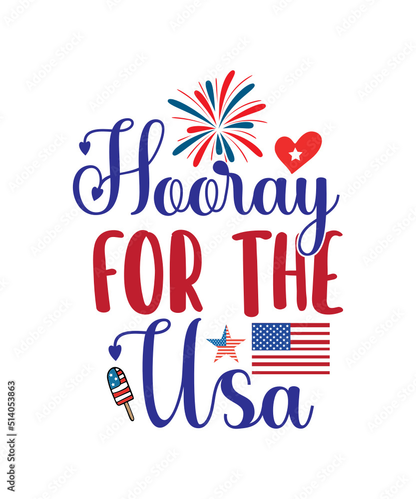 4th of July Svg Bundle 100+ Design, July 4th PNG PSD, Fourth Of July ...