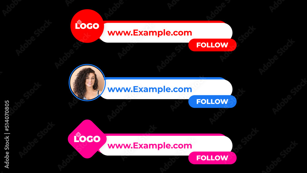Social Media Following Stock Template | Adobe Stock
