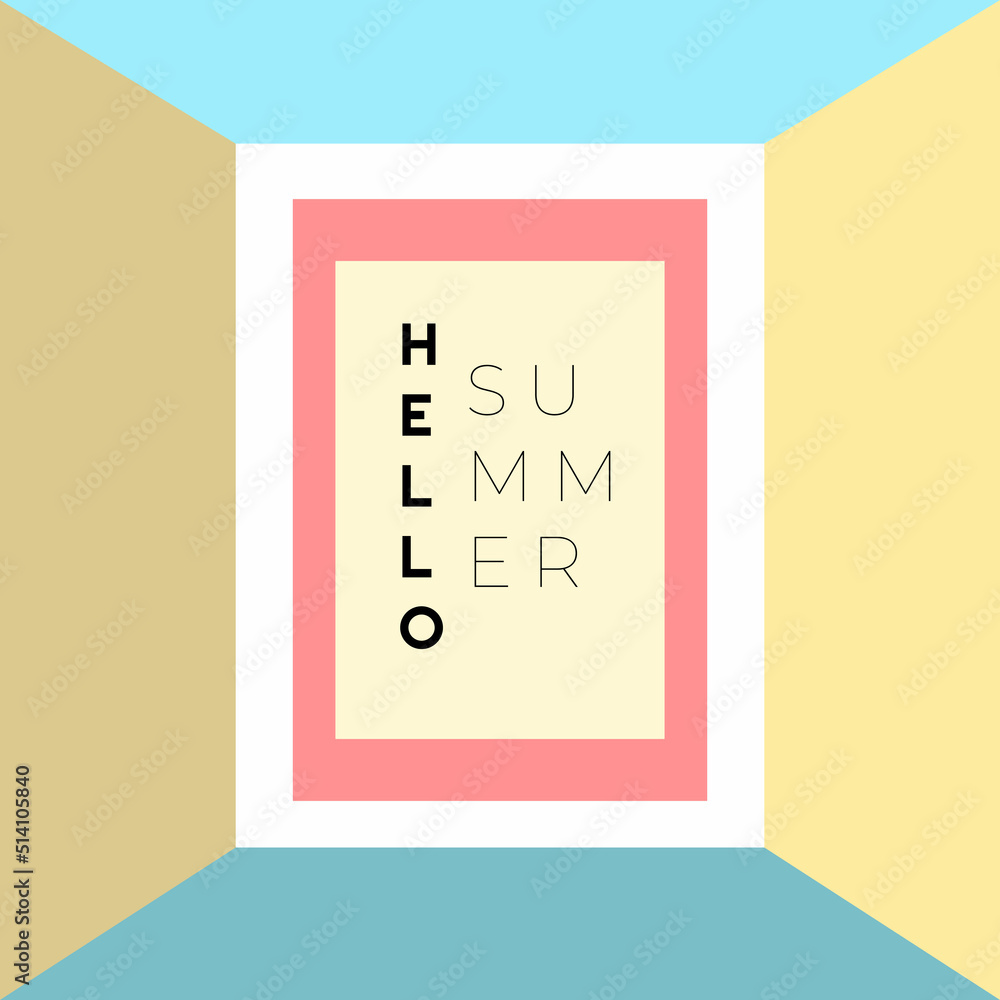 Summer background. summer simple background. background template design ...