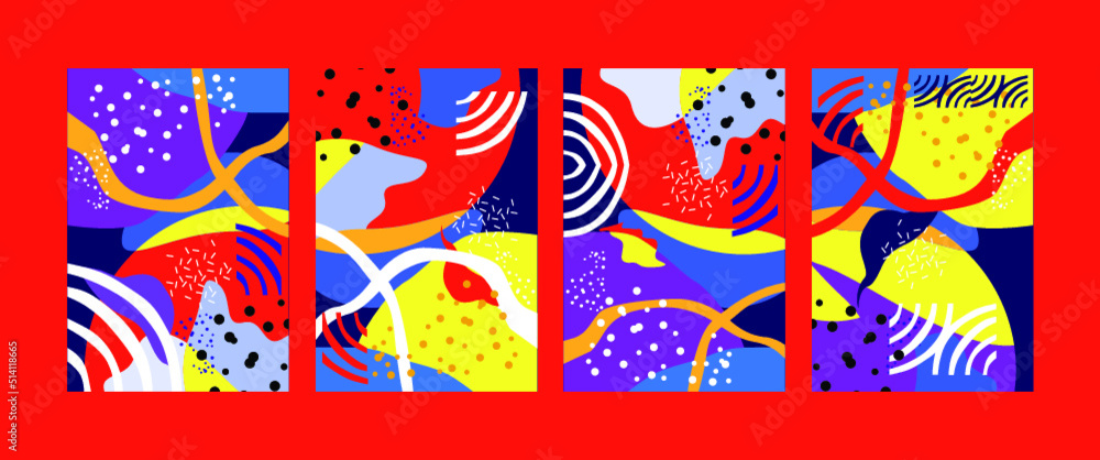 stock vector new poster design template trendy vector typography and ...