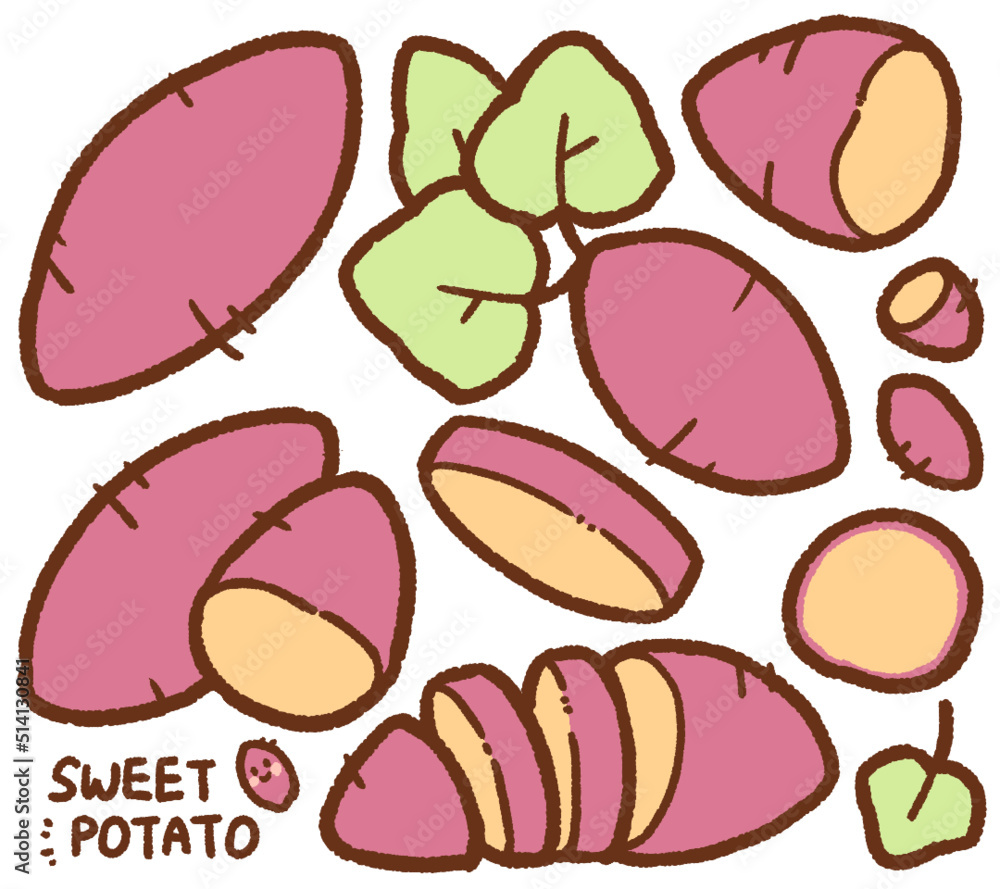 Sweet Potato Drawing
