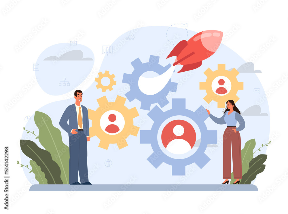 Change concept. Transformation and evolution metaphor. Modification ...