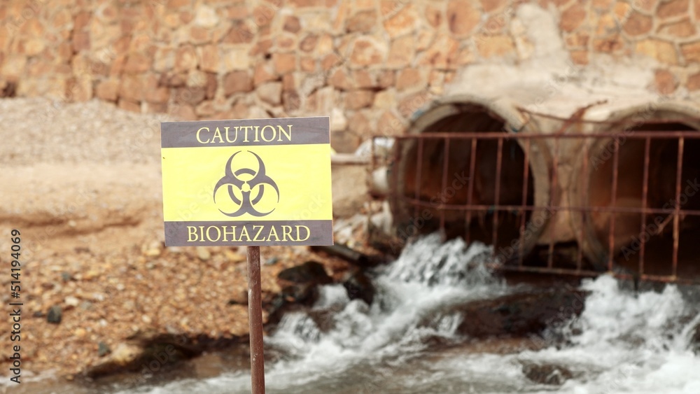 Ecologists sample water contaminated with dangerous, waterhazard toxins ...