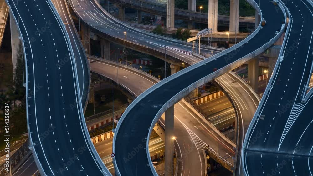 Timelapse footage of Dash Highway ( Damansara Shah Alam Elevated ...