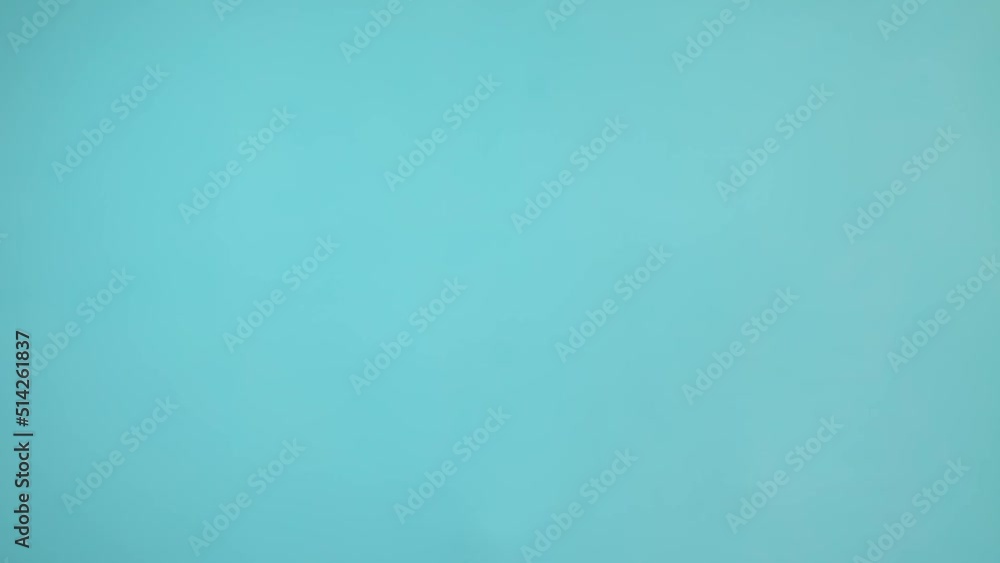 Light blue background. The texture is blue. Slow motion background ...