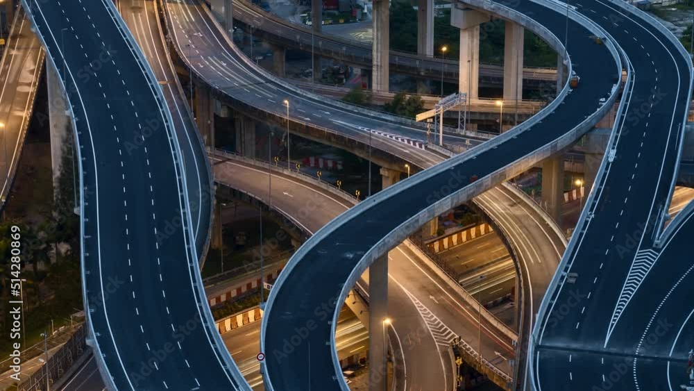 Timelapse footage of Dash Highway ( Damansara Shah Alam Elevated ...