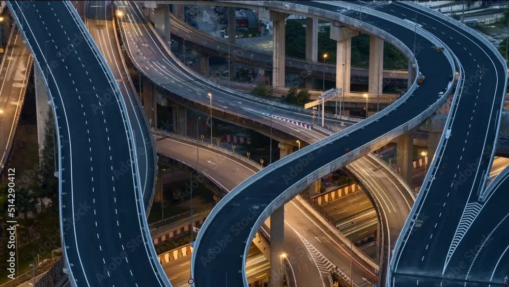 Timelapse footage of Dash Highway ( Damansara Shah Alam Elevated ...