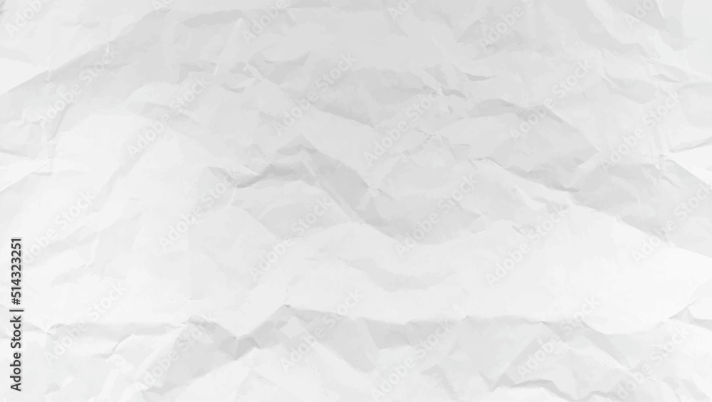 Crumpled paper texture Stock Vector | Adobe Stock