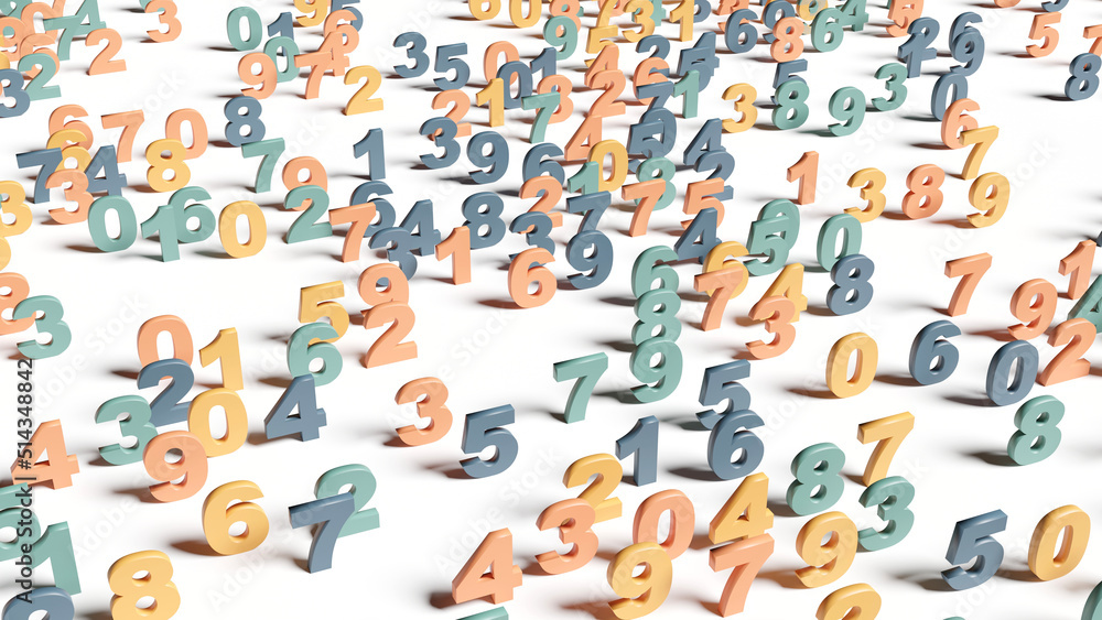 Statistics concept. Collecting, forecasting and segmentation of big ...
