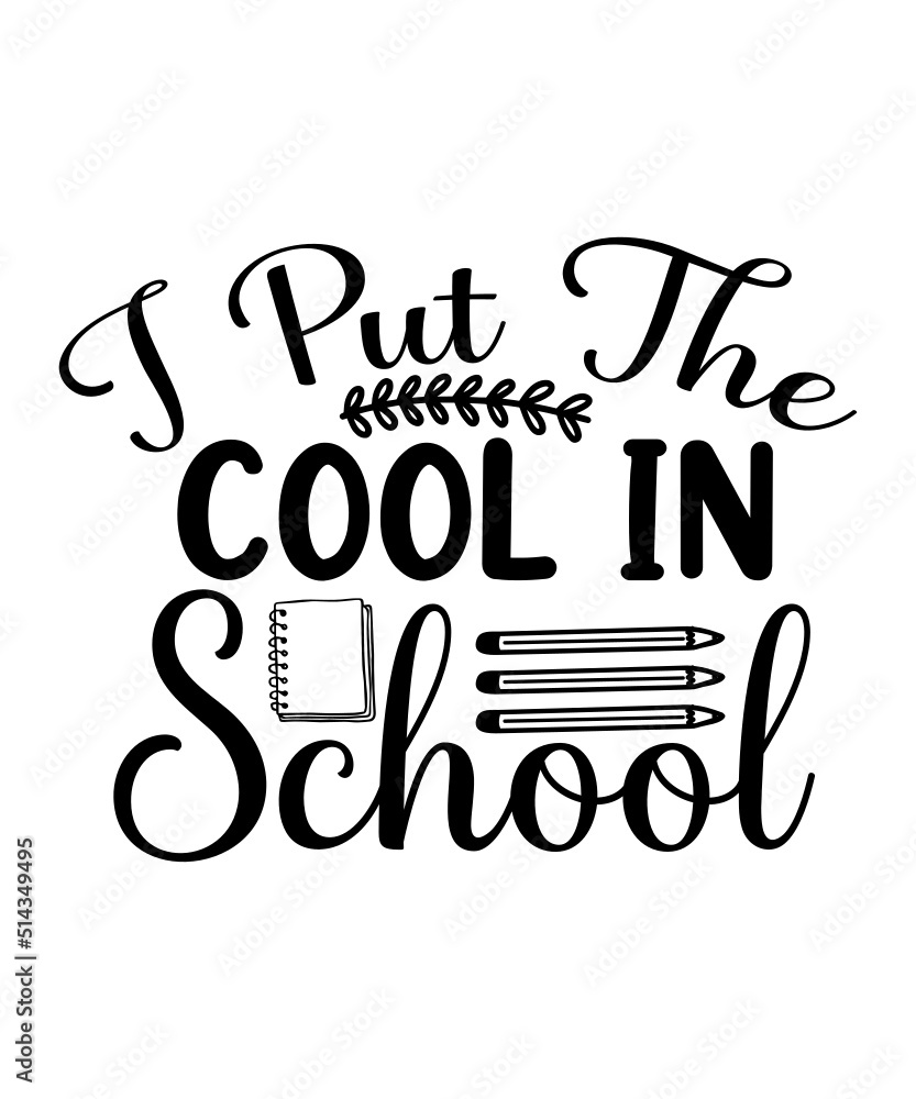 Back to School Svg Bundle, Girl First Day of School Shirt, Pre-K Svg ...