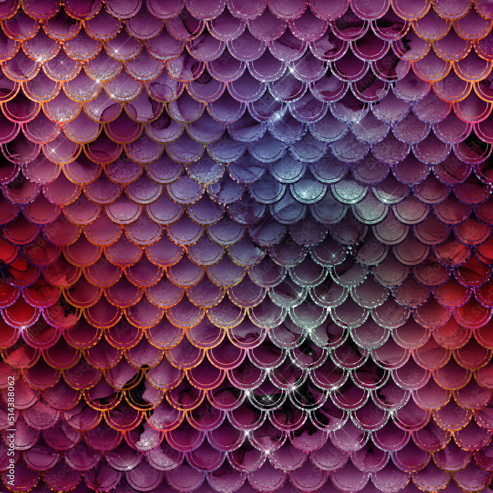 Mermaid Glitter Texture - Mermaid Tail, Scale ,Texture Of Mermaids ...