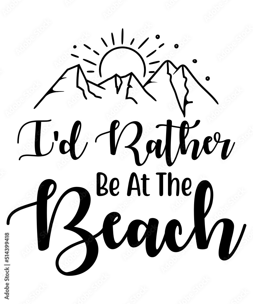 Summer Svg Bundle, typography design, Summer Svg, Beach Svg, Happy ...