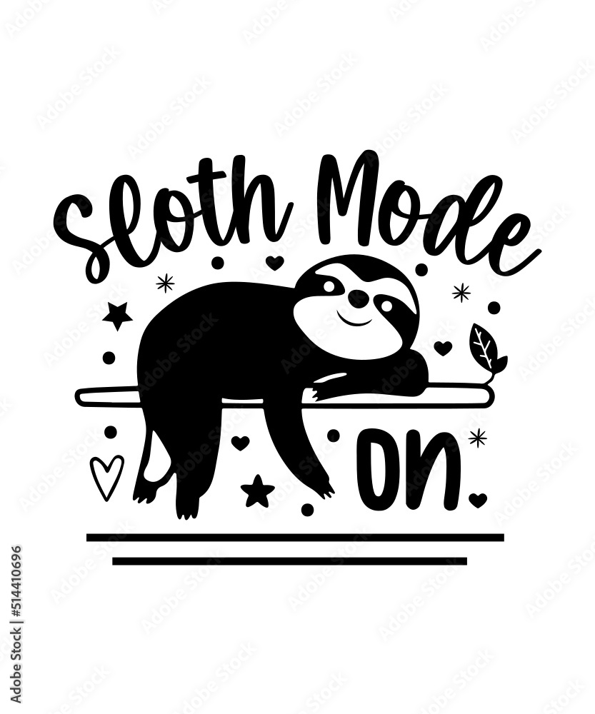 Sloth Svg, Svg Sloth, Sloth Bundle Svg, File Svg, Files For Cricut Svg ...