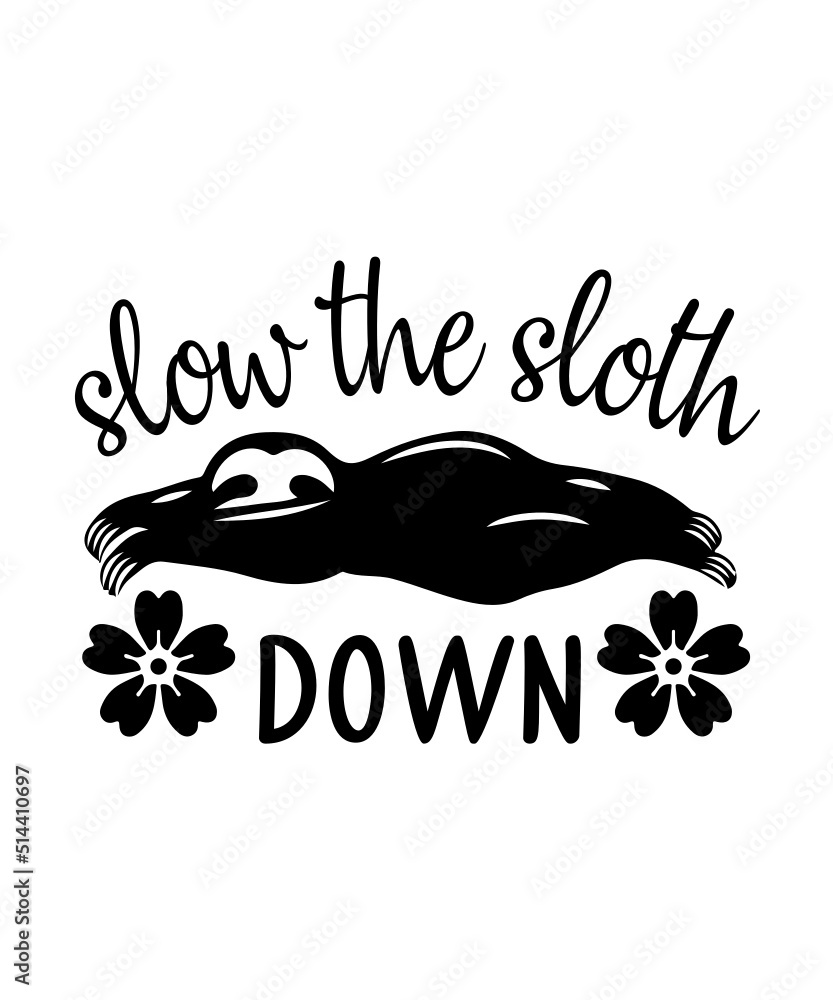 Sloth Svg, Svg Sloth, Sloth Bundle Svg, File Svg, Files For Cricut Svg ...