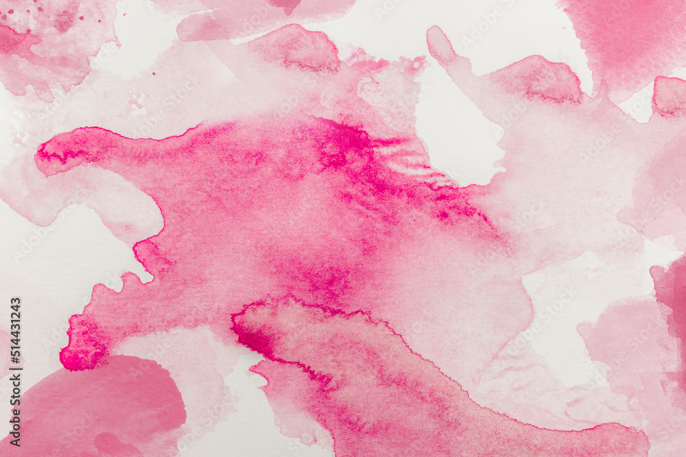 Light pink and white watercolor texture. High resolution oil painted ...
