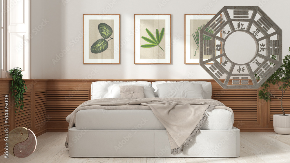 Interior design project with feng shui consultancy, modern country ...